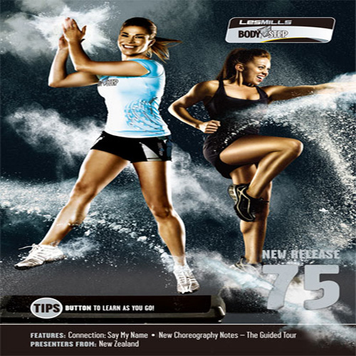 Les Mills BODY STEP 75 DVD, CD, Notes BODYSTEP|0BS75D-C|BODY STEP™